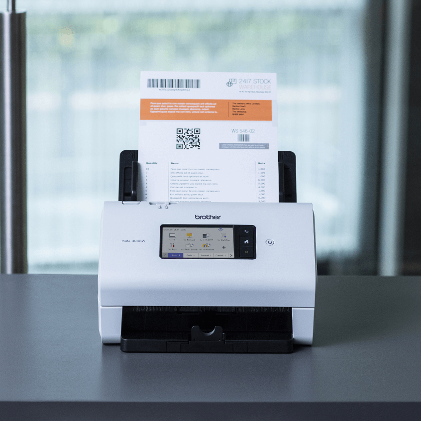 ADS4900W | Scanner de Mesa | Brother Brasil